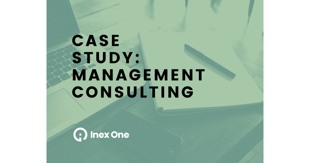 Case Study: Leading Management Consulting firm reduces time spent on ...
