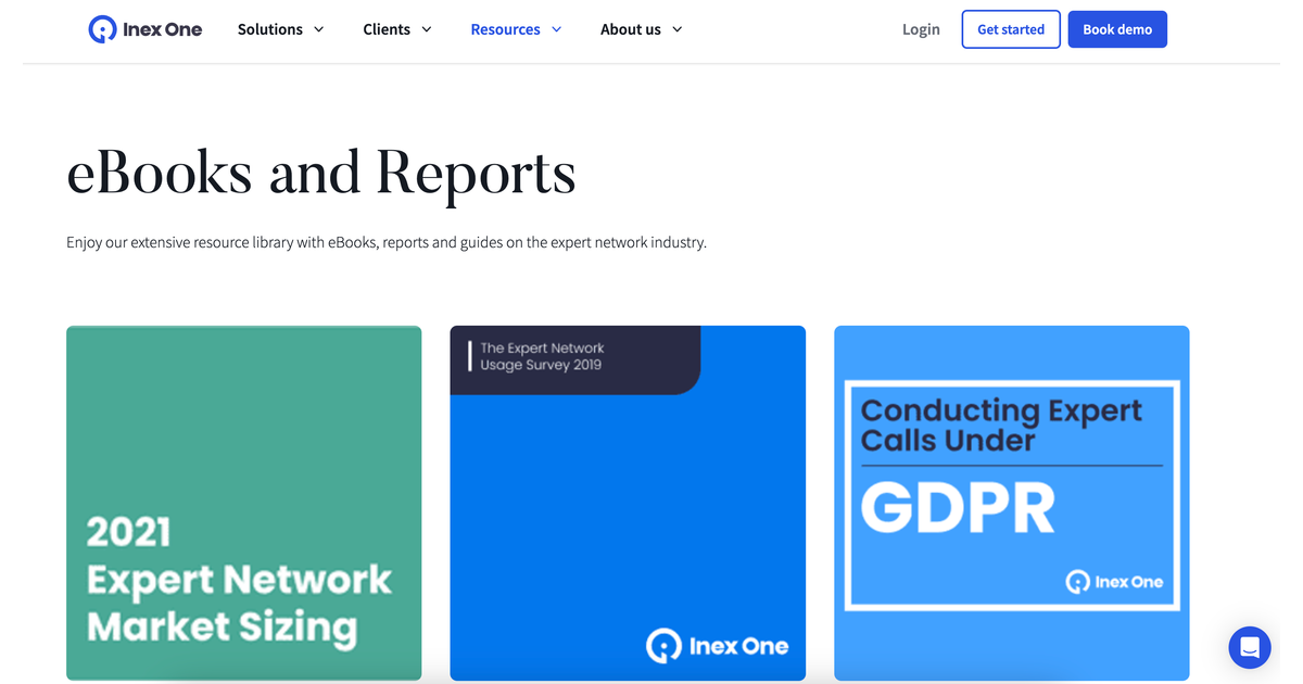 eBooks and Reports | Inex One
