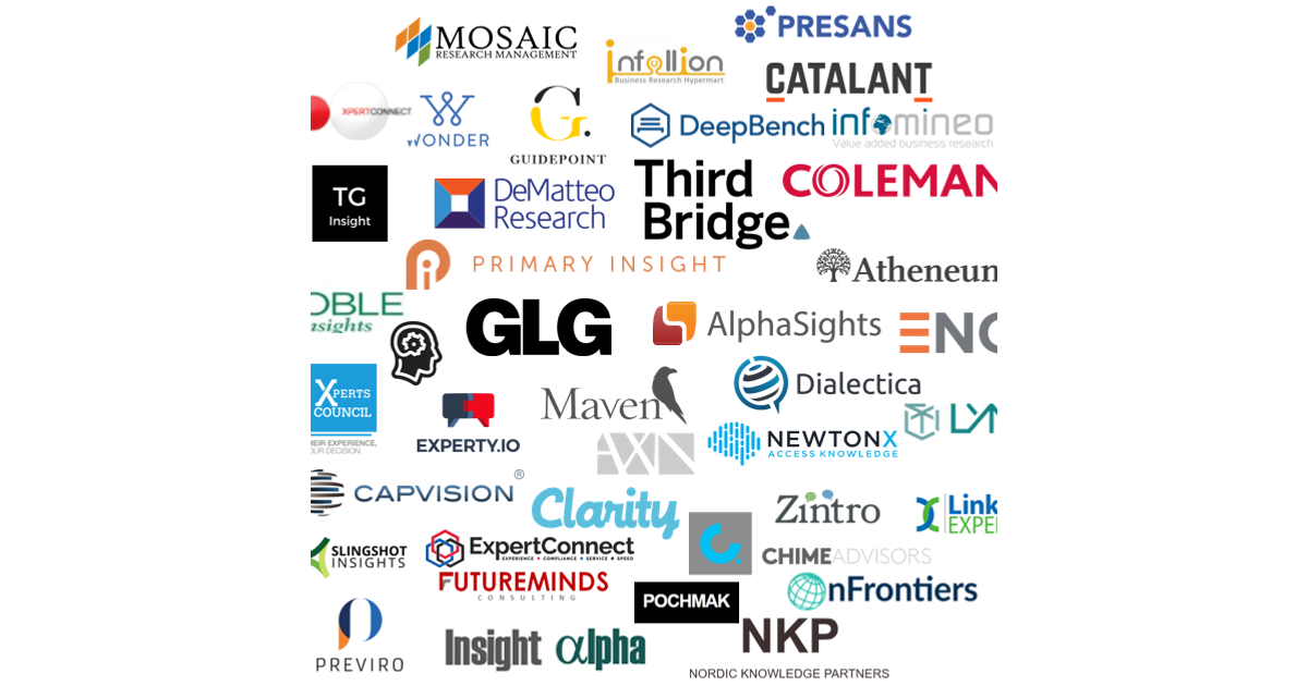 More than 100 expert networks