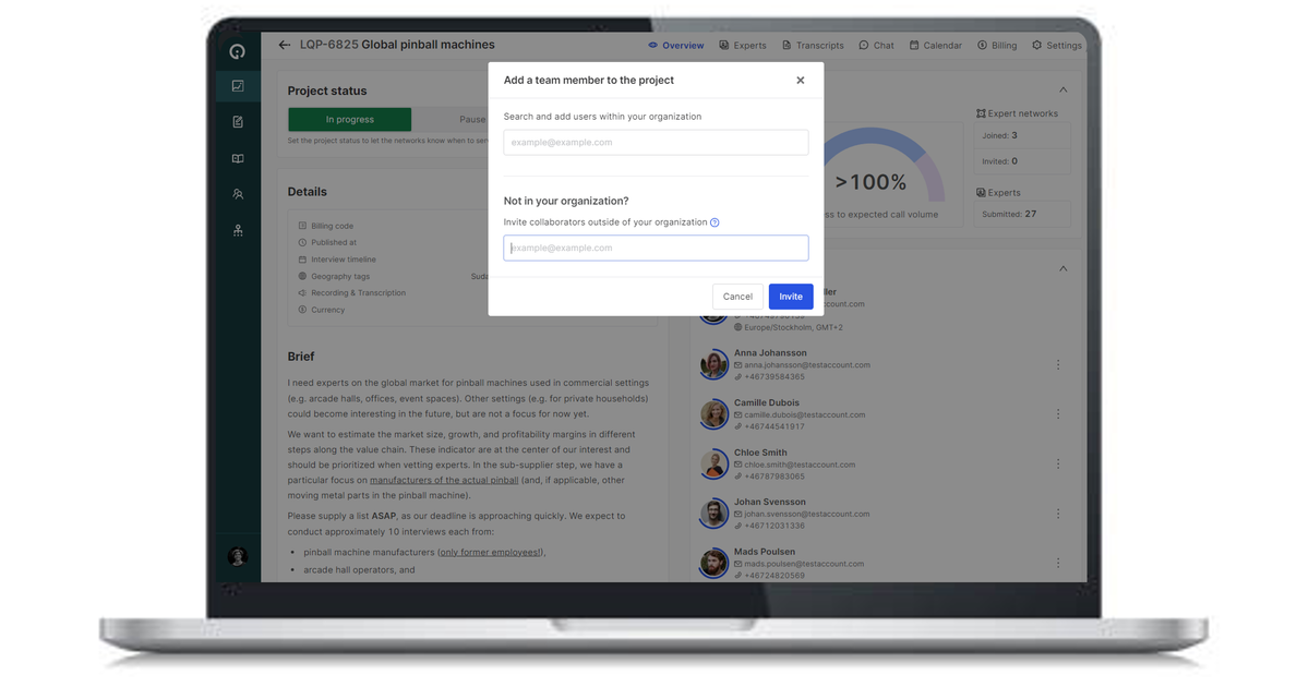 Shared insights are double insights
